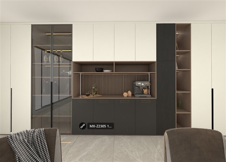 Grey Membrane Kitchen Cabinet Suppliers and Manufacturers - China ...